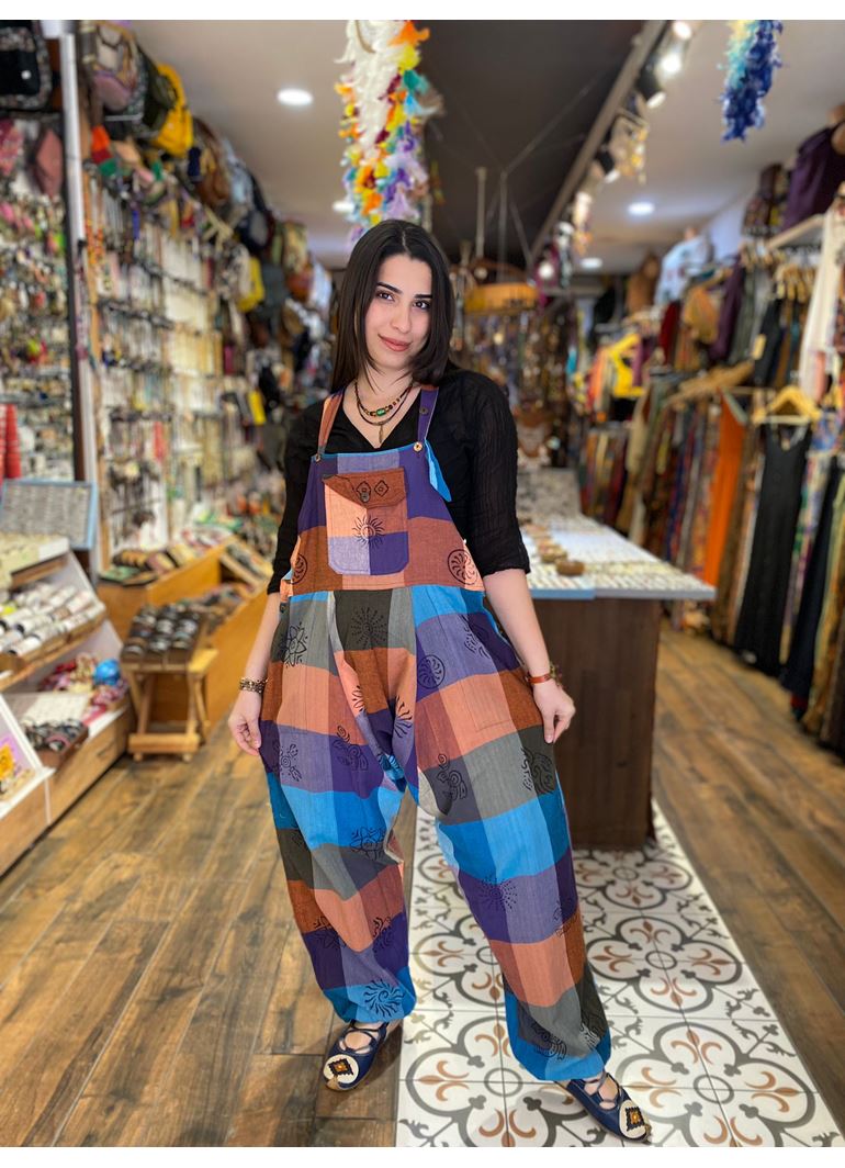 Şalvar Tulum Renkli - Küba Etnik