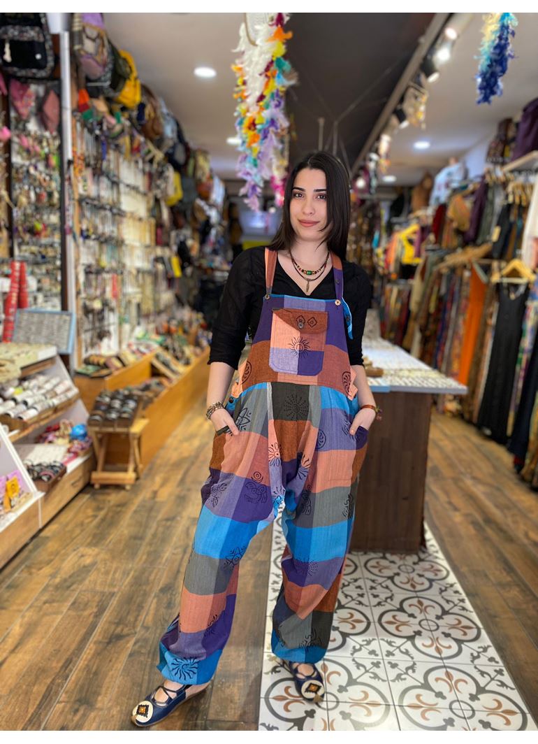 Şalvar Tulum Renkli - Küba Etnik